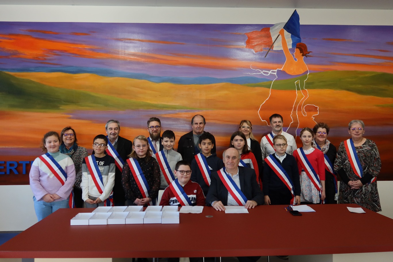 Conseil municipal des jeunes - Ville de Saint-Vallier - 71